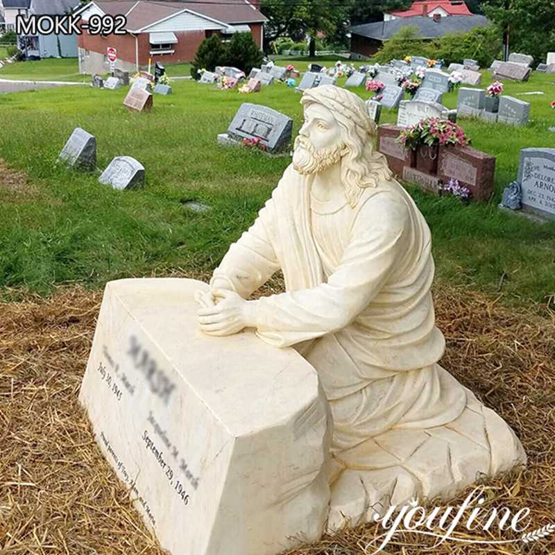 ReligiousAngel Tombstone/Headstonefor Graves,Crying Angel Tombstone for ...