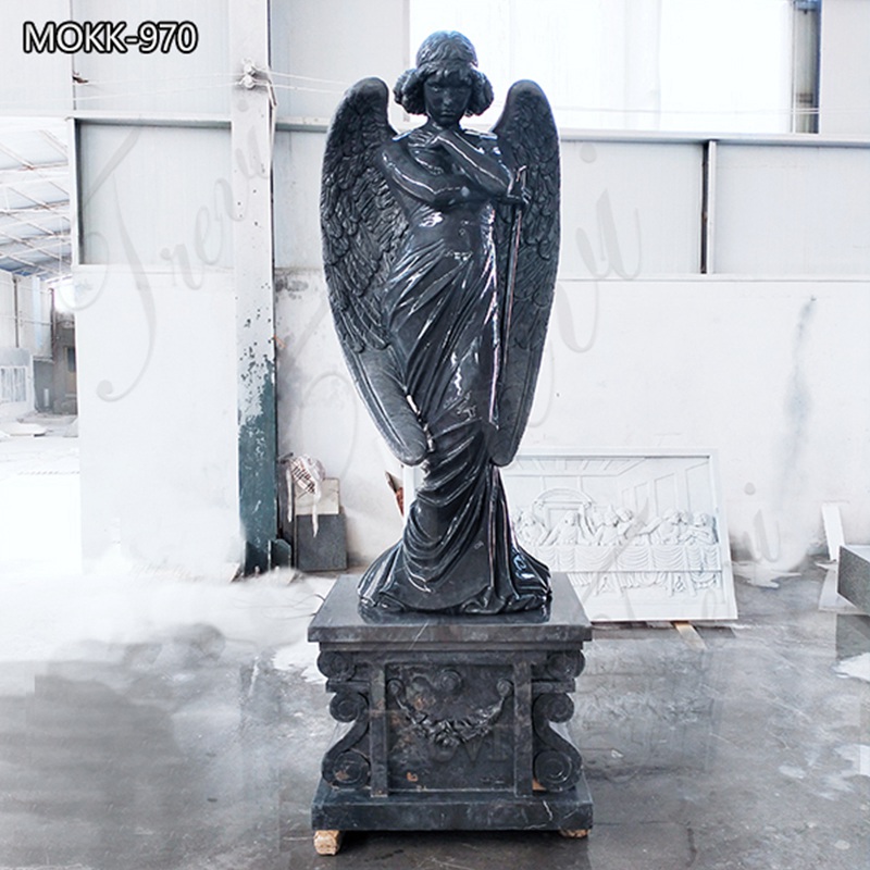 AngelAngel Tombstone/Headstonefor Graves,Crying Angel Tombstone for ...