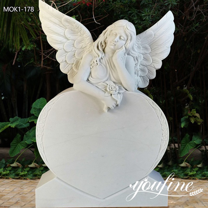 AngelAngel Tombstone/Headstonefor Graves,Crying Angel Tombstone for ...